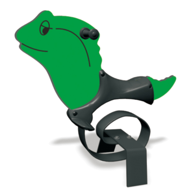 PE Plate Spiral Spring Plastic Dinosaur Rocking Chair - Zhejiang Monle ...