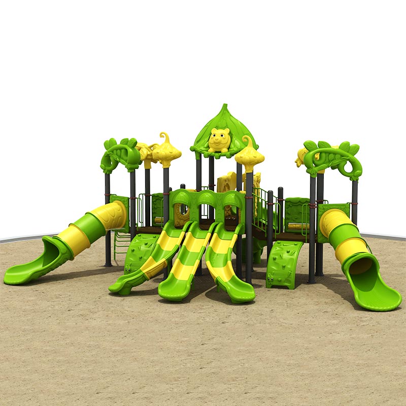 The Customization Of Outdoor Parent-child Plastic Combined Slide ...