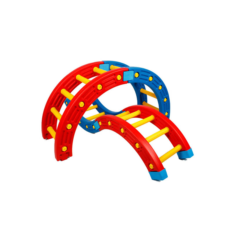 Kindergarten educational toy sensory exercise plastic 1/4 round balance ...