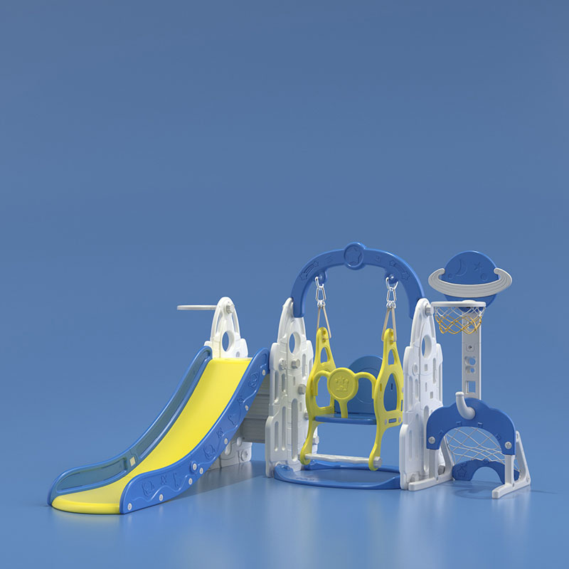 Plastic Swing And Slide Playset - Zhejiang Monle Toys Co.,Ltd