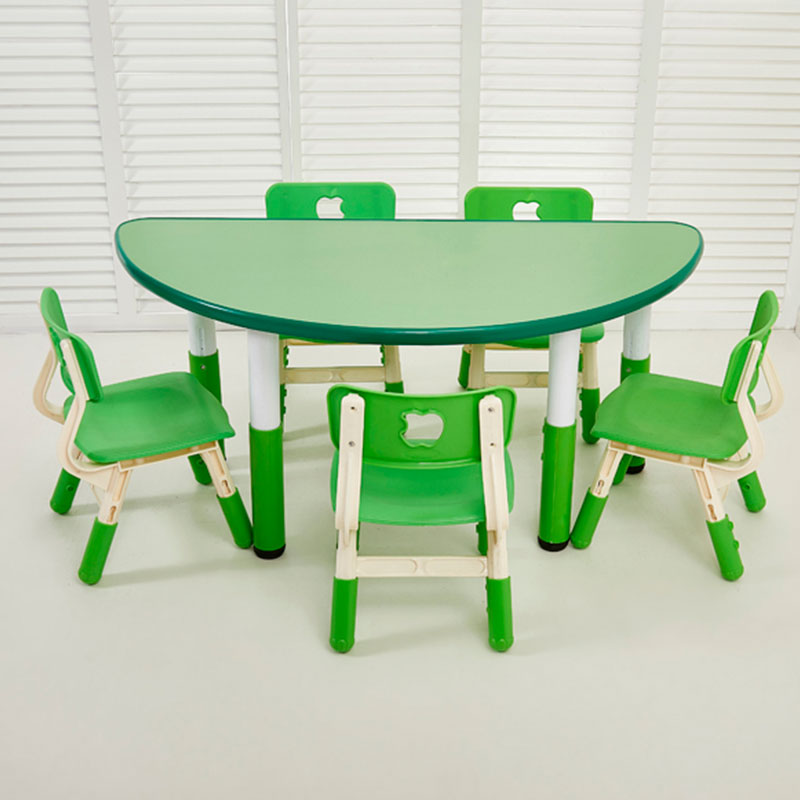 Fireproof Board Half Round Table (Plastic Lifting Feet),Fireproof Board ...