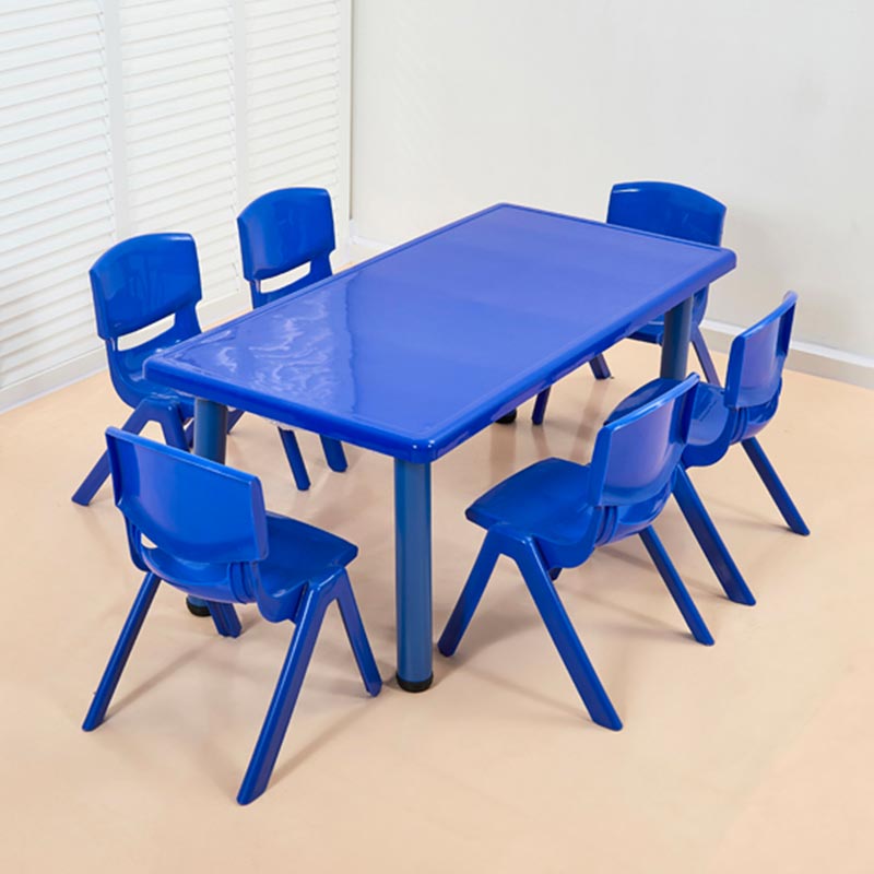 Rectangular Table for Ten People with Fireproof Board (Plastic Lifting ...
