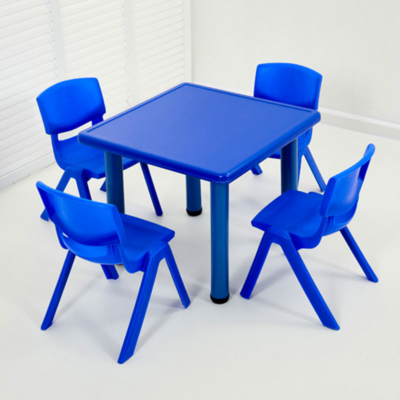 Plastic Square Table For Four - Zhejiang Monle Toys Co.,Ltd