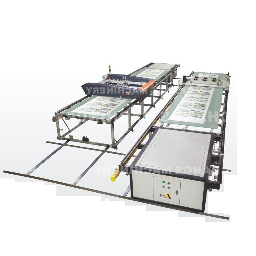 SPT Automatic Flat bed Silk Screen Printing Machine - Changs Machinery